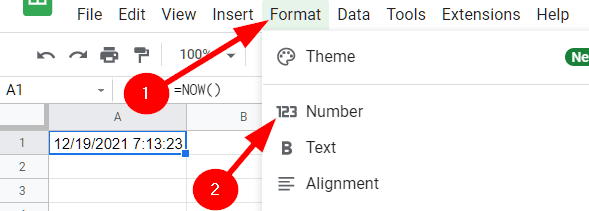 How To Add Current Date And Time In Google Sheets OfficeBeginner