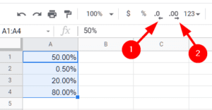 How to calculate percentages in Google Sheets - OfficeBeginner