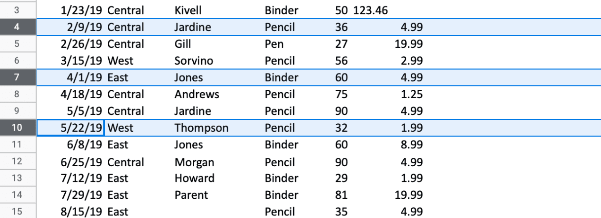 How To Hide Rows In Google Sheets OfficeBeginner
