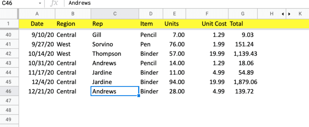 How To Get Last Value In A Column In Google Sheets OfficeBeginner