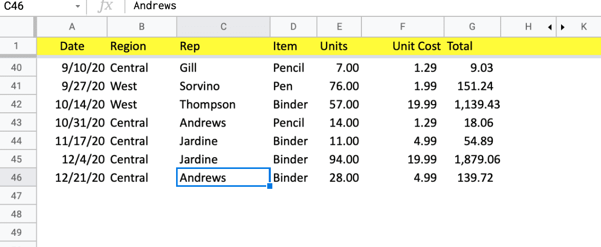 How To Get Last Value In A Column In Google Sheets OfficeBeginner