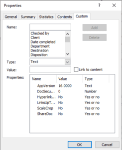 What are document properties in MS Word - OfficeBeginner