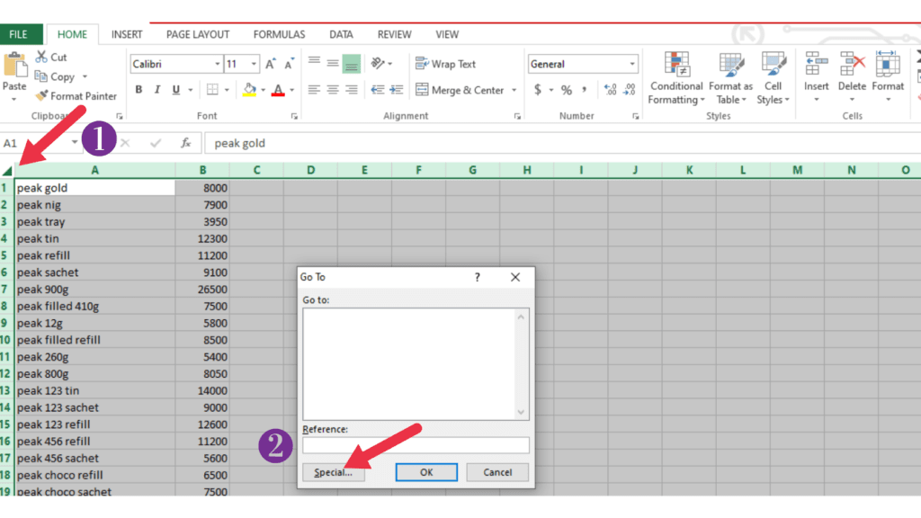 How To Delete Empty Rows In MS Excel OfficeBeginner