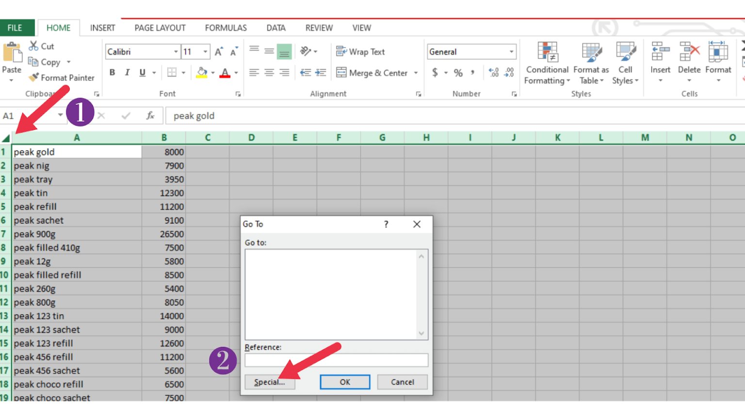 How To Delete Empty Rows In MS Excel OfficeBeginner