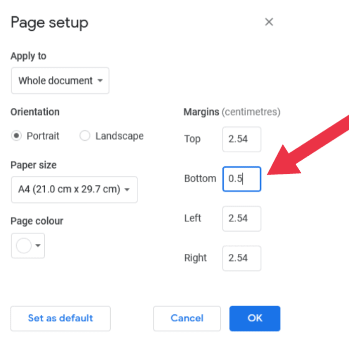 How To Fix Bottom Margin Bigger Issue In Google Docs OfficeBeginner