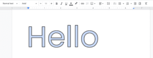 How to Insert Word Art in Google Docs - OfficeBeginner