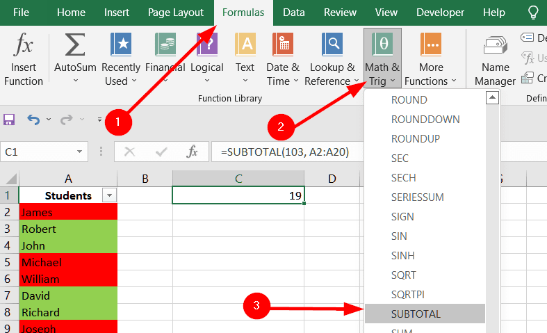 How To Count Colored Cells In MS Excel OfficeBeginner