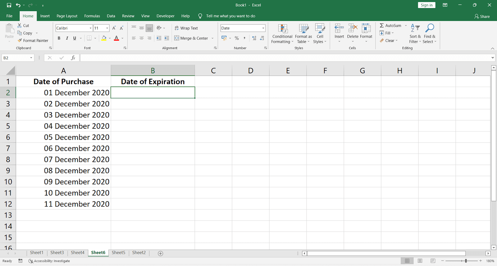 How To Add Years To A Date In MS Excel OfficeBeginner