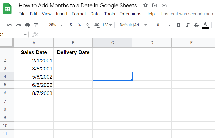 How To Add Months To A Date In Google Sheets OfficeBeginner