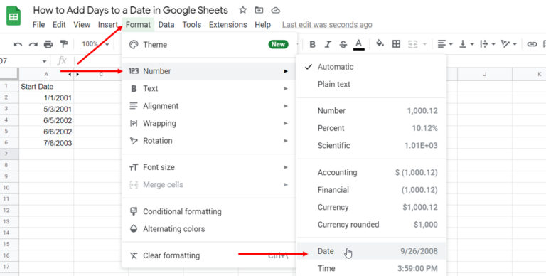 How To Add Days To A Date In Google Sheets OfficeBeginner