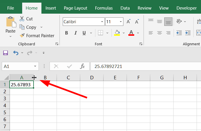 How To Stop MS Excel From Rounding Off Numbers OfficeBeginner