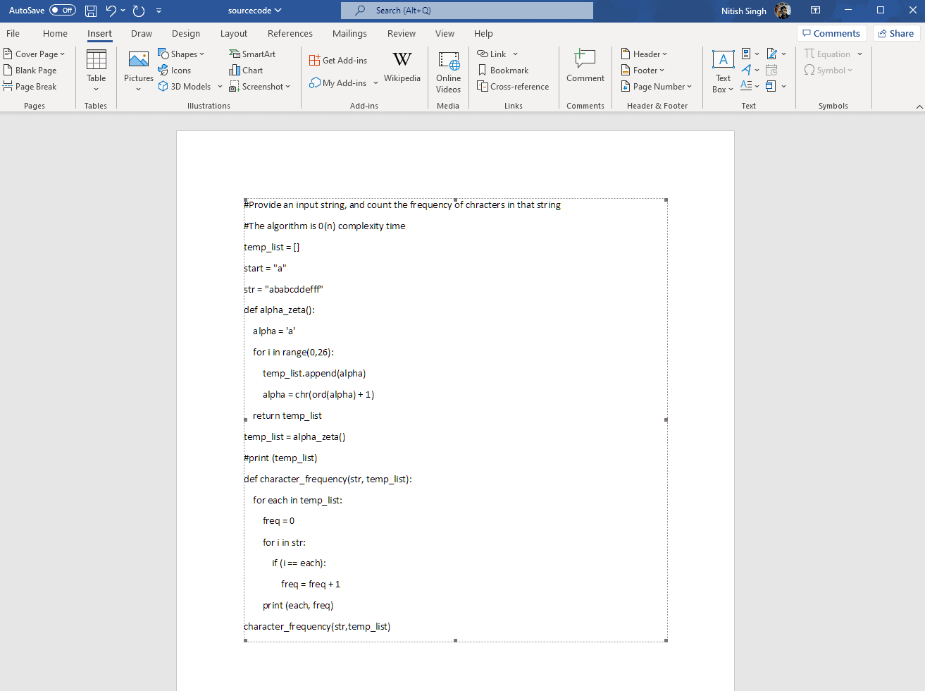 How To Insert Source Code In MS Word OfficeBeginner