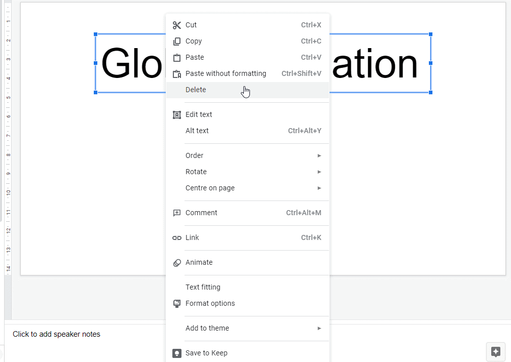 How To Delete A Text Box In A Google Slide OfficeBeginner
