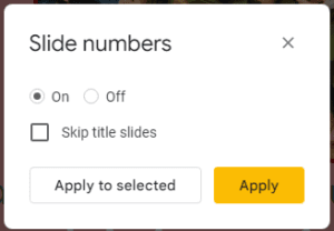 How to Add and Remove Slide Numbers in Google Slides - OfficeBeginner